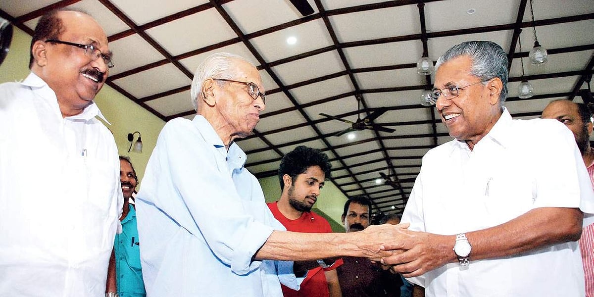 CM presents M C joseph sward to sanu