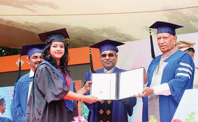 443 get degrees at convocation of Reva varsity