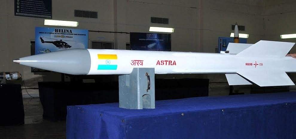 Indian Air Force likely to start trials of Astra missile from today