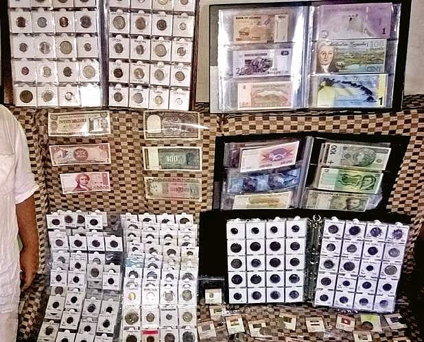 Priceless passion for coins