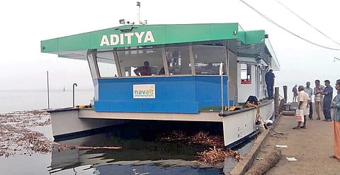 ‘Aditya’ operated by Kerala State Water Transport Department rides high ...