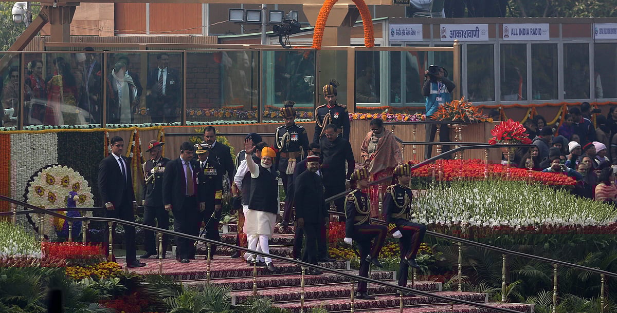 India's 69th Republic Day: A Rajpath parade with many firsts