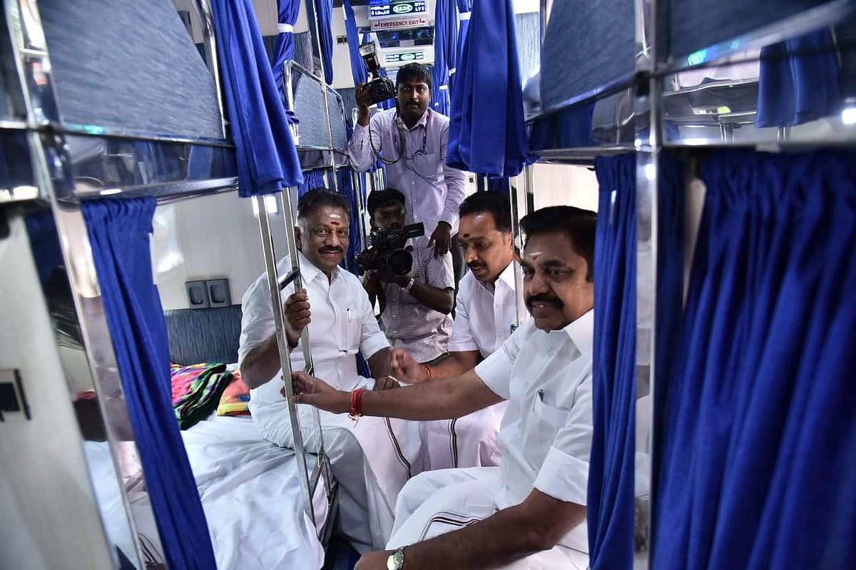 Tamil Nadu: New semi-sleeper buses with attached toilets promise more ...
