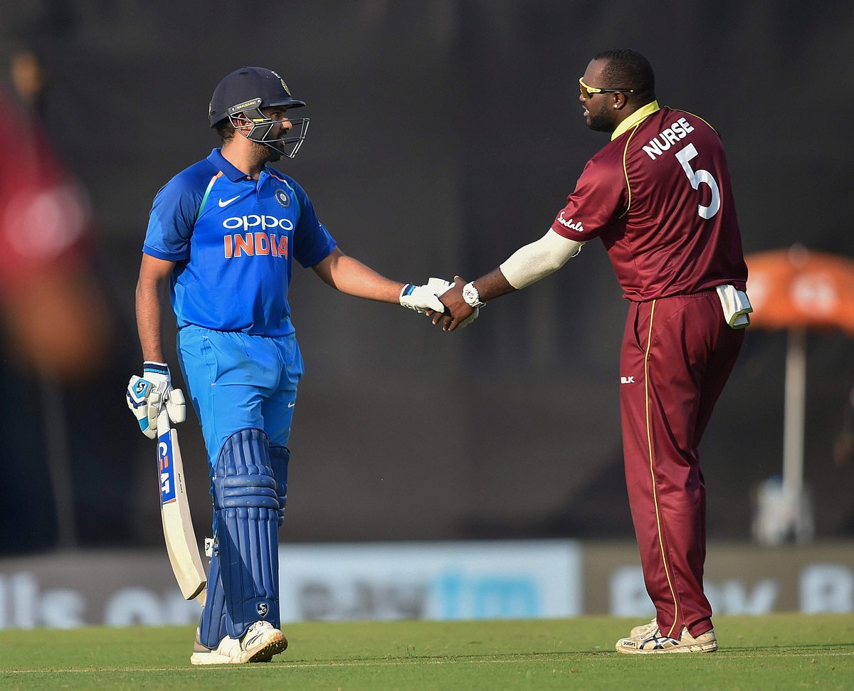 Rohit Sharma, Ambati Rayudu tons set up India's 224-run victory over ...