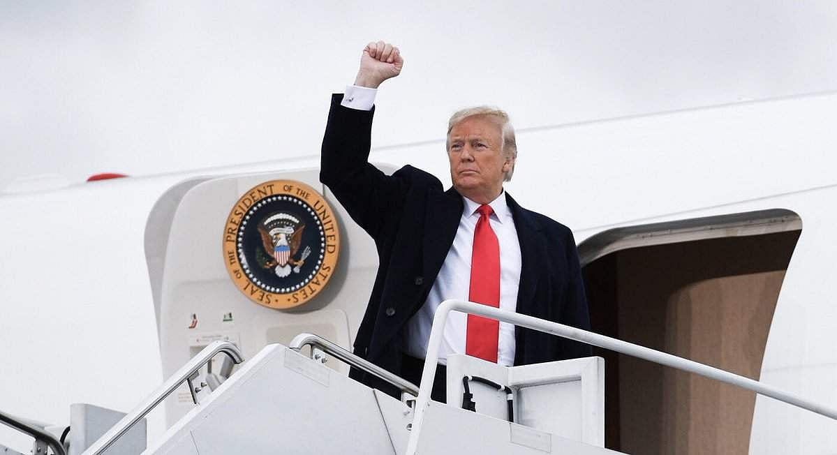 Donald Trump gives himself 'A plus', says he is doing a great job as US ...