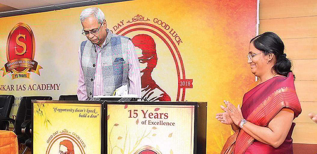 Shankar IAS Academy trust commemorated the academy’s 15th foundation day.
