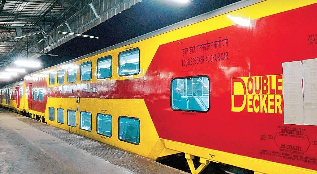 Chennai-Bengaluru double decker service begins with six non-AC coaches