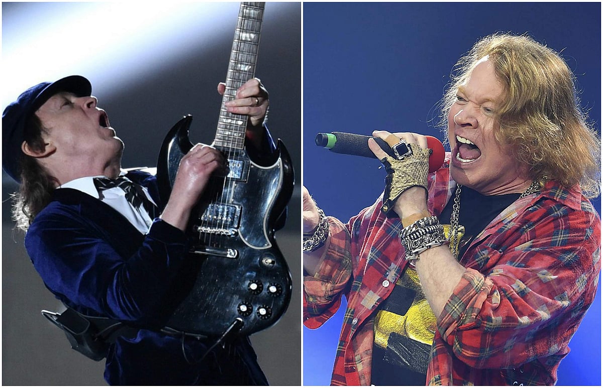 Angus Young writing new AC/DC album with Axl Rose?