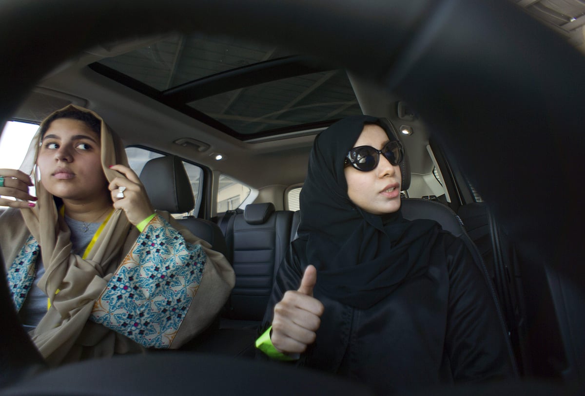 Saudi women steer the wheel with swag