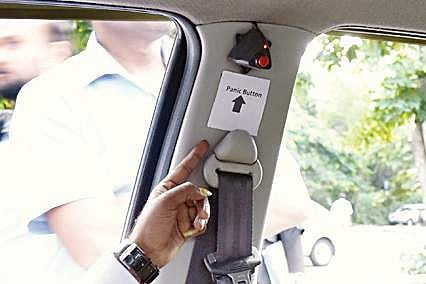 Wait for a year more to get panic buttons in buses, cabs