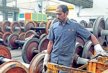 CNG makes its debut at Rail Wheel Factory