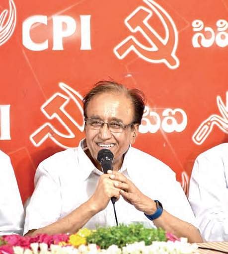 CPI general secretary Suravaram Sudhakar Reddy hints at alliance with ...