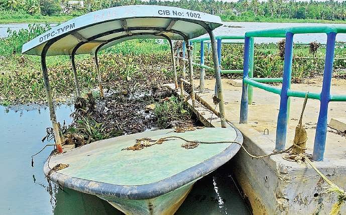 The Akkulam lake which has turned into a garbage pile needs a serious ...