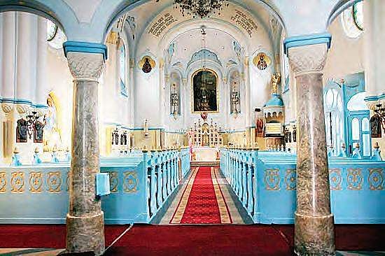The little blue church of Bratislava