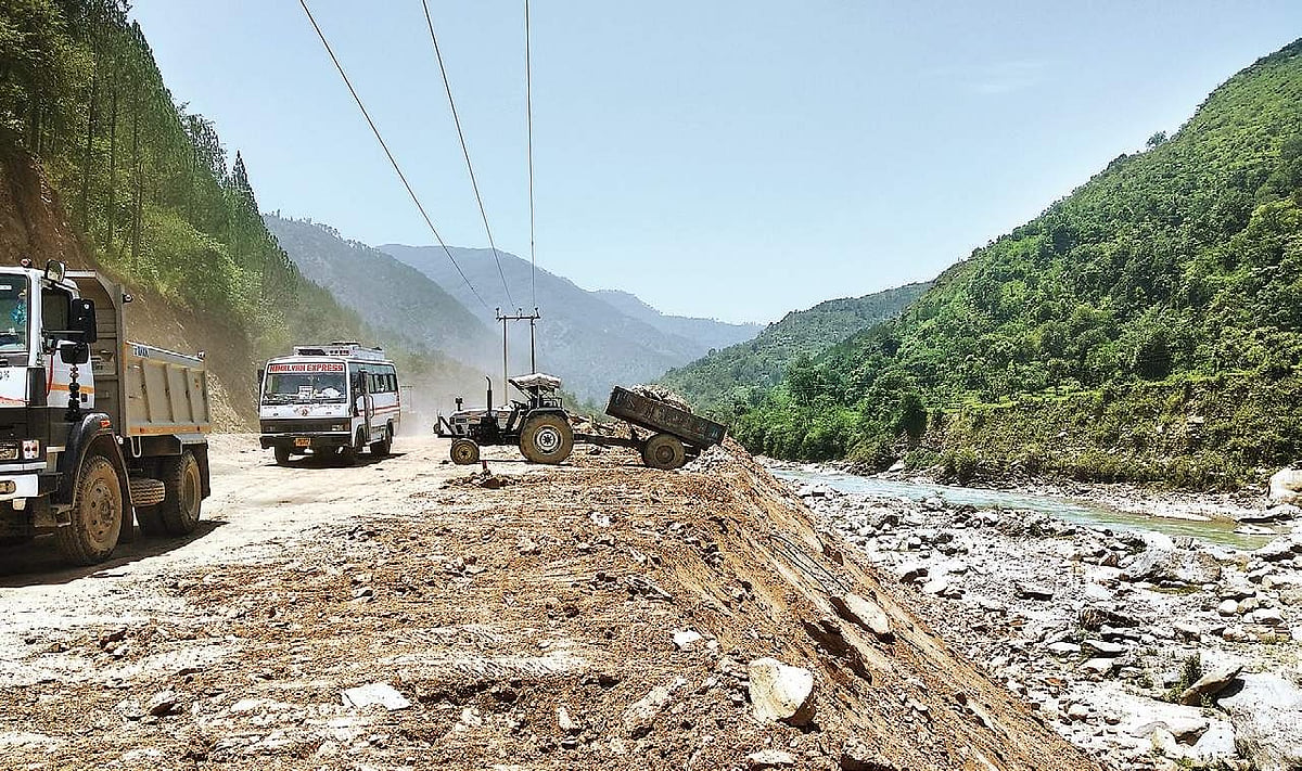 Char Dham National Highway: A project that’s killing Mandakini river in ...