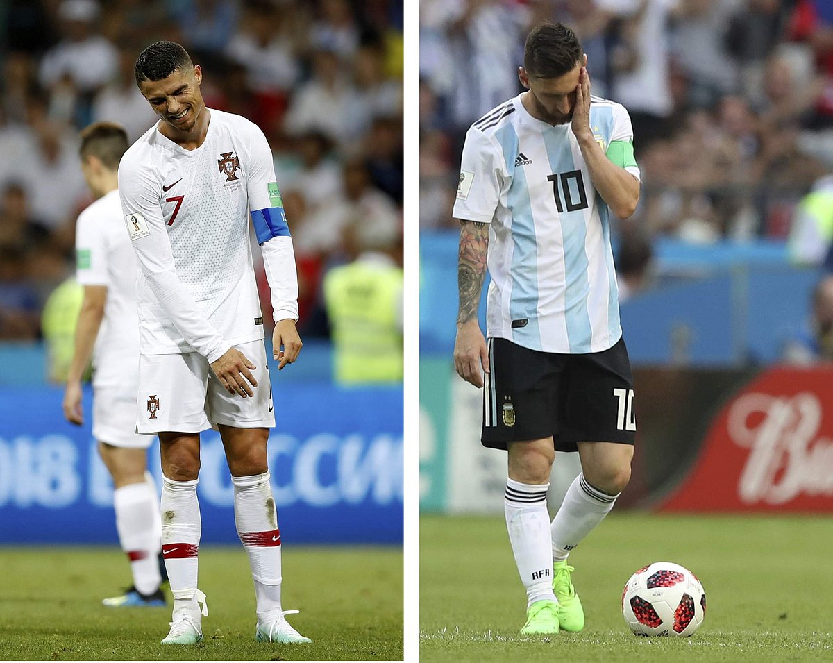 FIFA World Cup 2018 knockouts: As heroes Messi and Ronaldo fall, France ...