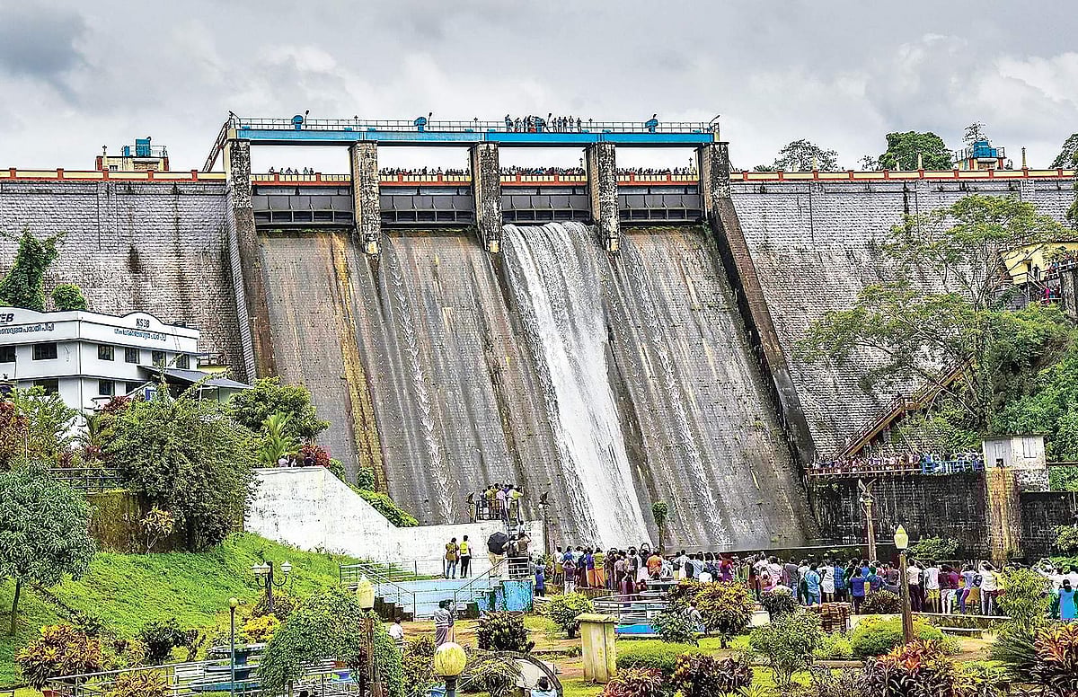 Peechi dam shutters opened following heavy rains