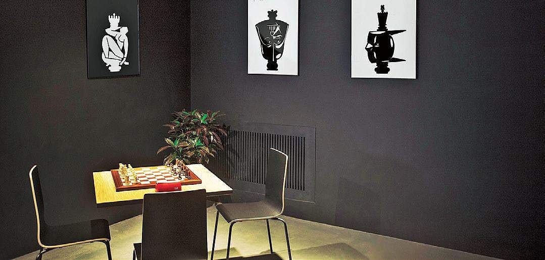 Heady cocktail of game & fun at chess club with bar