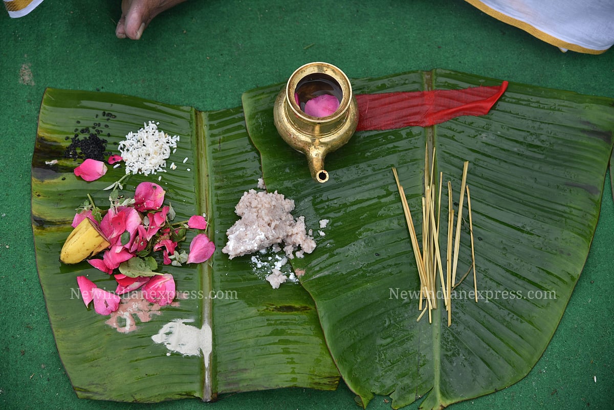 Karkadaka vavubali ritual conducted at various spots