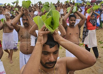 Karkadaka vavubali ritual conducted at various spots