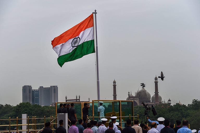 Assam club holds Independence Day rally with 3.5 km long national flag
