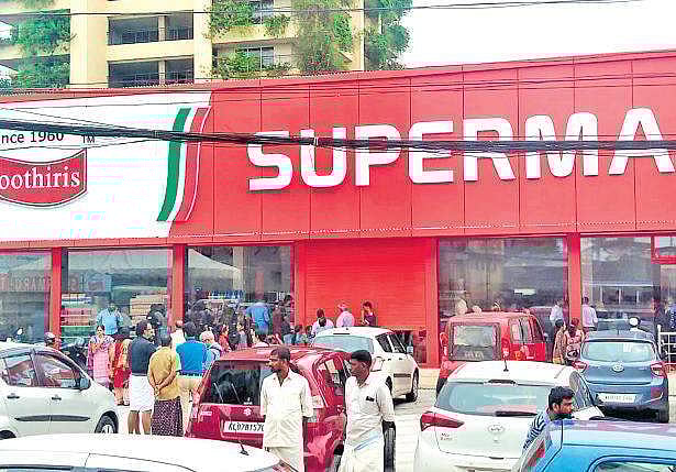 Panic-stricken people rush to stock food