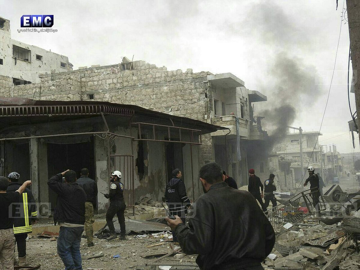 Government forces shell Syria's Idlib after UN chief Antonio Guterres ...
