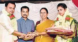 Wedding bells chime at Sree Chitra Home