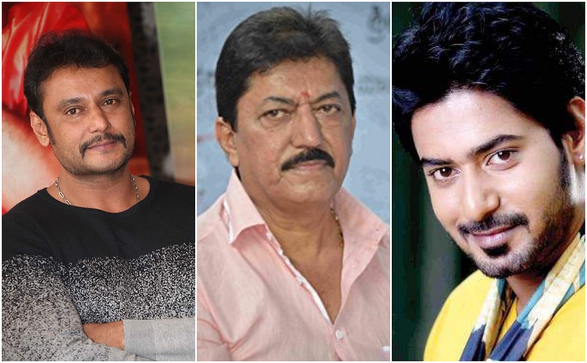 Kannada actors Darshan, Devaraj and Prajwal hurt in Mysuru road accident