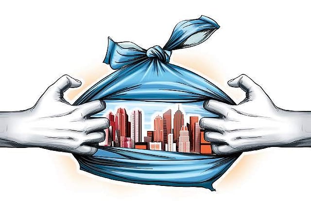 A no-plastic zone in the making