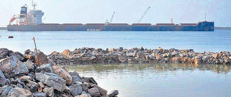 First cape size vessel at Gopalpur Port