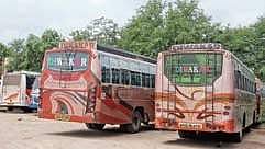 Andhra transport officials seize Anantpur based Diwakar Travels buses ...