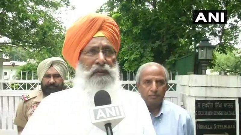 Veteran Akali Dal leader and former Union minister Sukhdev Singh ...