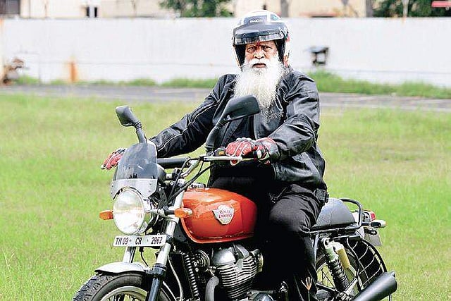 Biking with Bullet Bose