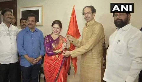 Marathi actress Deepali Sayed joins Shiv Sena