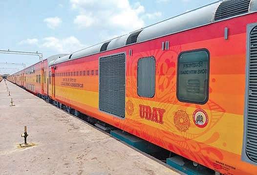 UDAY Express connecting Vijayawada and Visakhapatnam gets good response ...