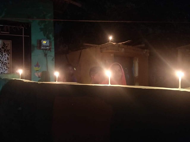 Ayodhya at night: The temple town lights up to celebrate historic verdict