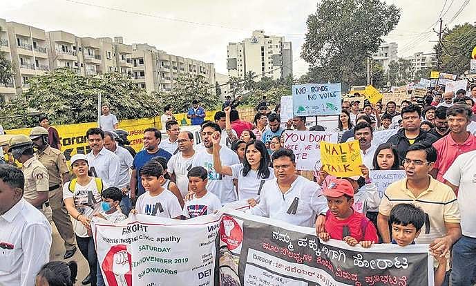 Citizens protest, get only empty promises