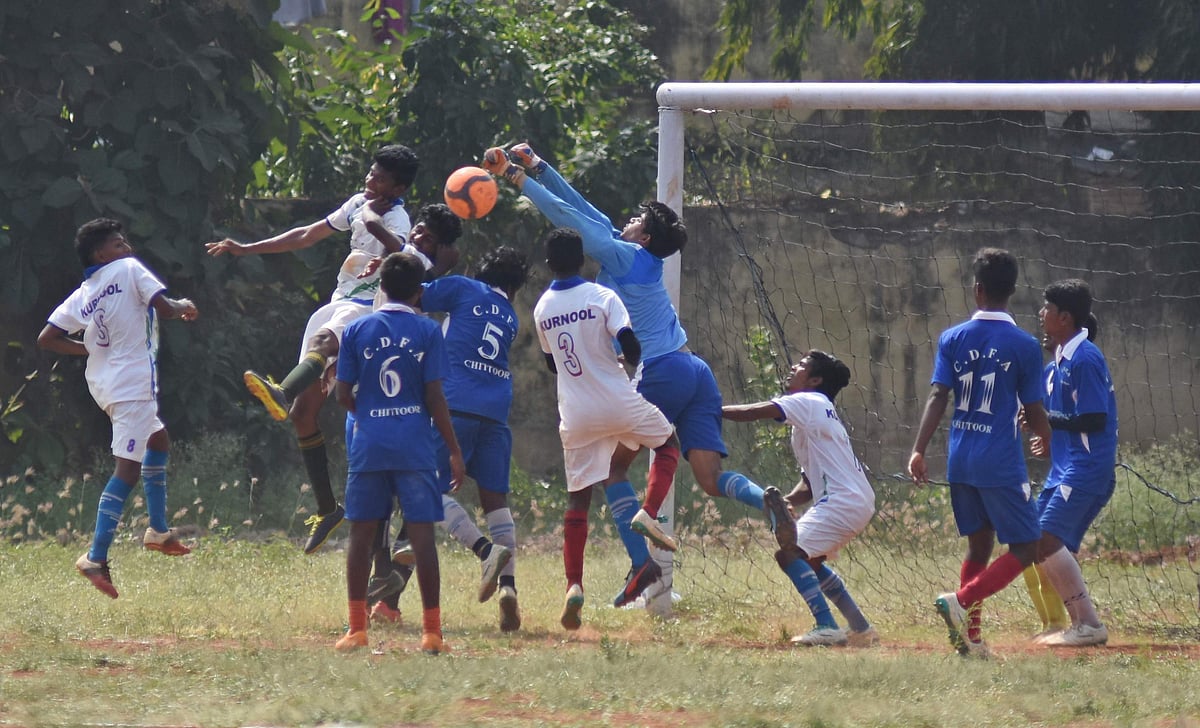 Inter-district football championship begins in Vijayawada