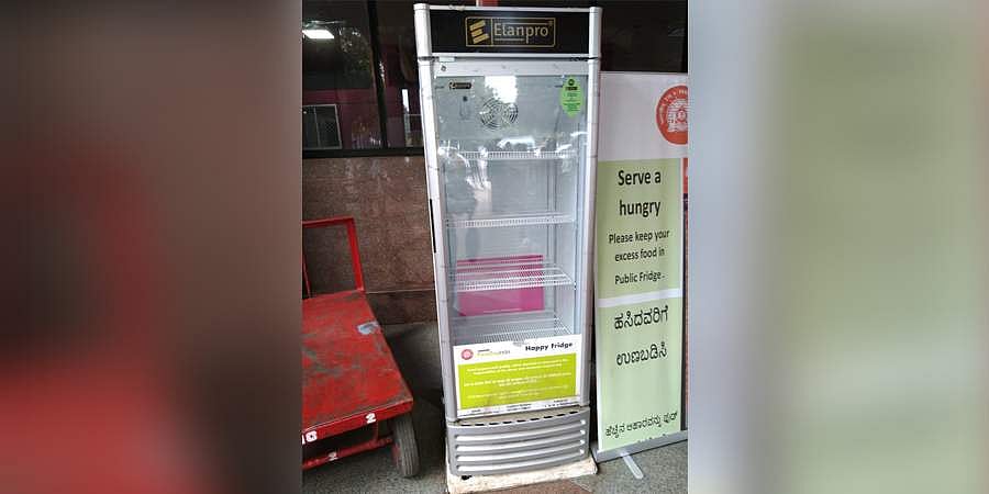 Community fridge at KSR railway station gets cold response