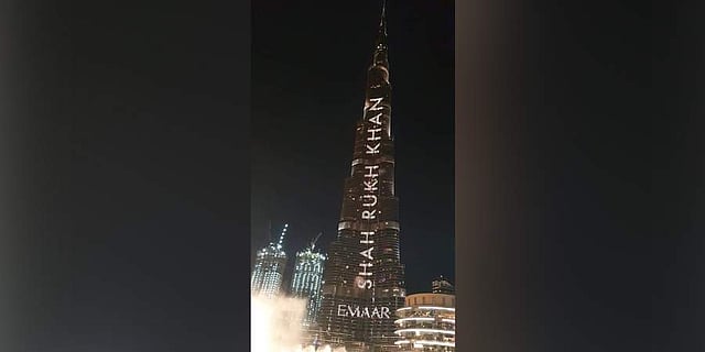 WATCH | Shah Rukh Khan becomes first Bollywood celeb to feature on Burj ...
