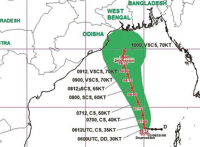 Cyclone 'Bulbul' may turn 'very severe', likely to move towards West Bengal