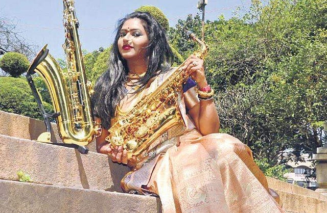 Sax and the saree
