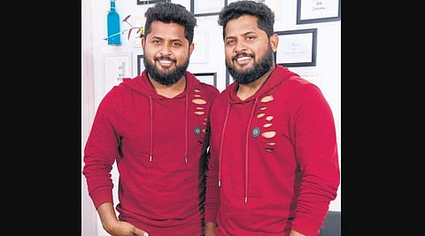 Double action with choreographers Anbu and Arivu