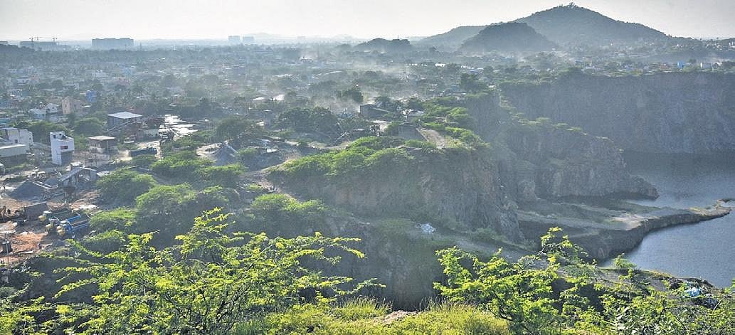 Tirusulam ‘clouded’ by dust from M-Sand units