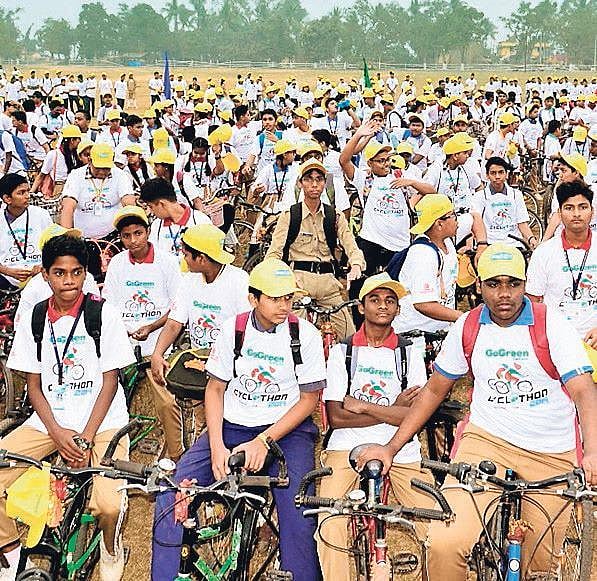 Cyclothon organised to save environment