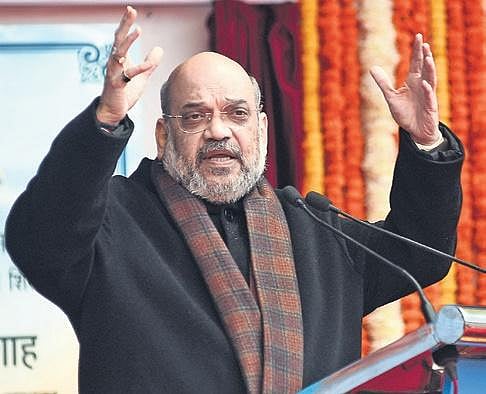 Amit Shah unveils new insignia for CRPF’s VIP security wing