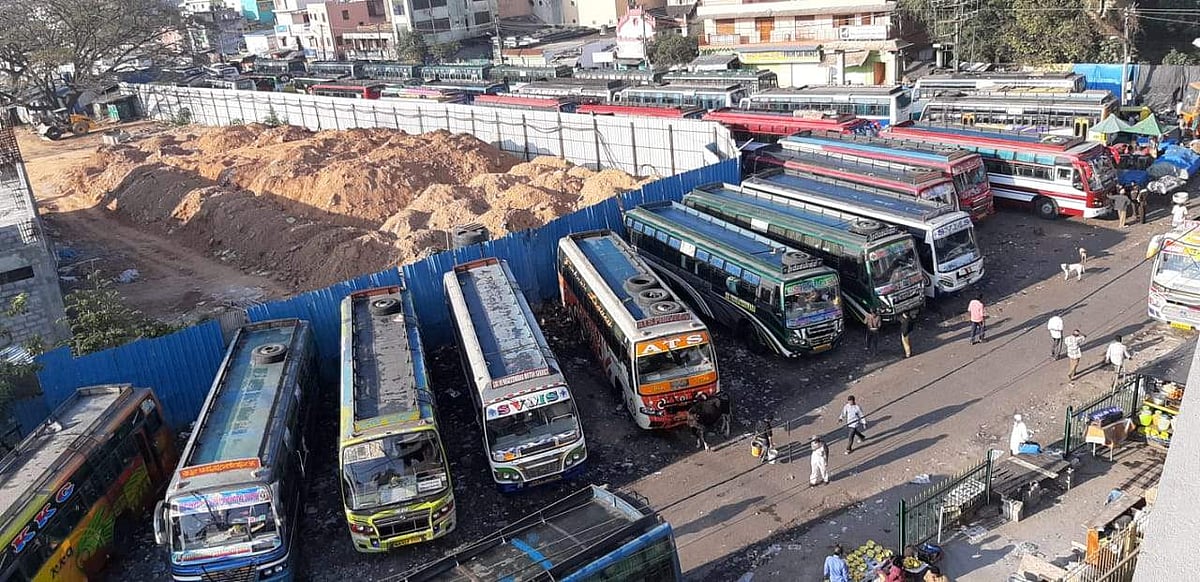 Hinjili bus stand yet to start functioning
