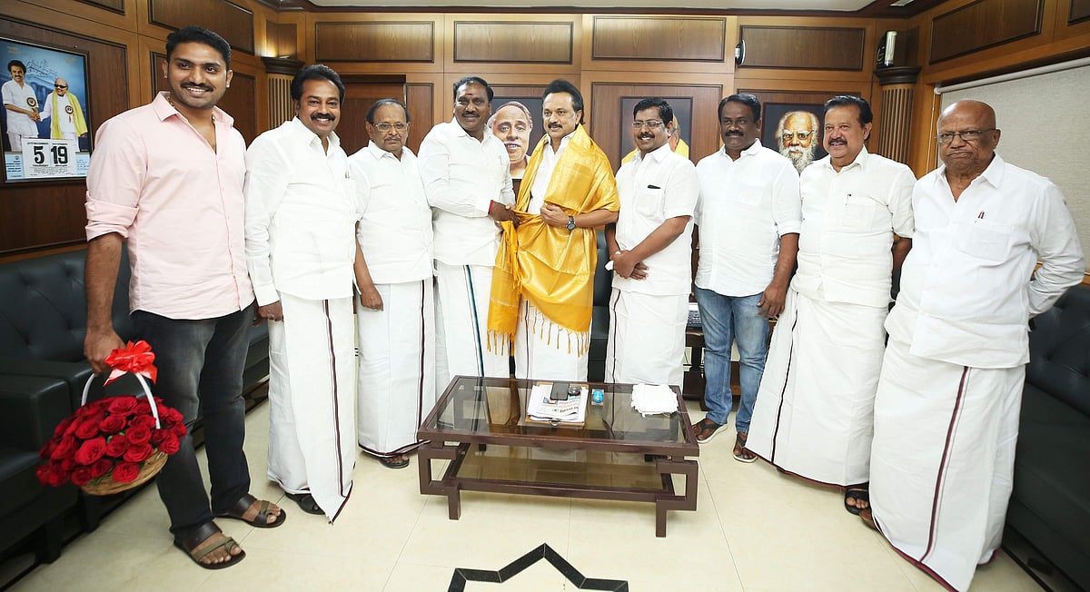 Days after praising Stalin, TN BJP vice-president Arasa Kumar joins DMK