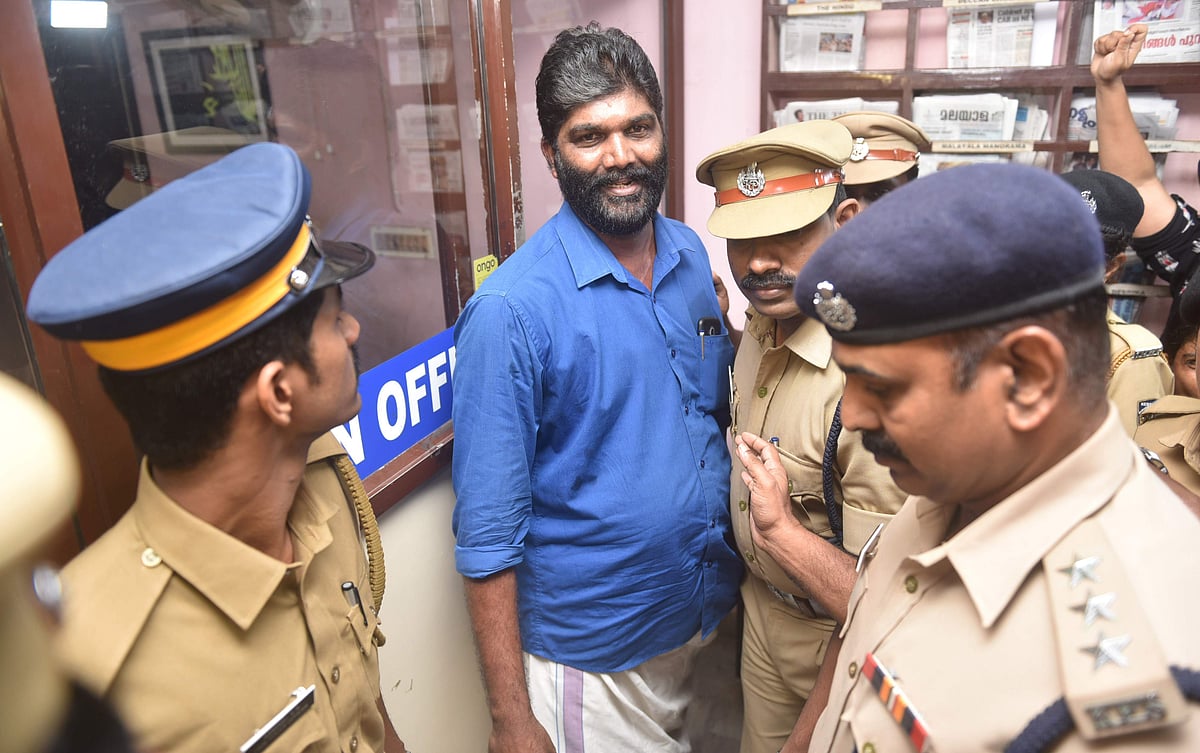 Thiruvananthapuram Press Club prez Radhakrishnan booked for misbehaving ...